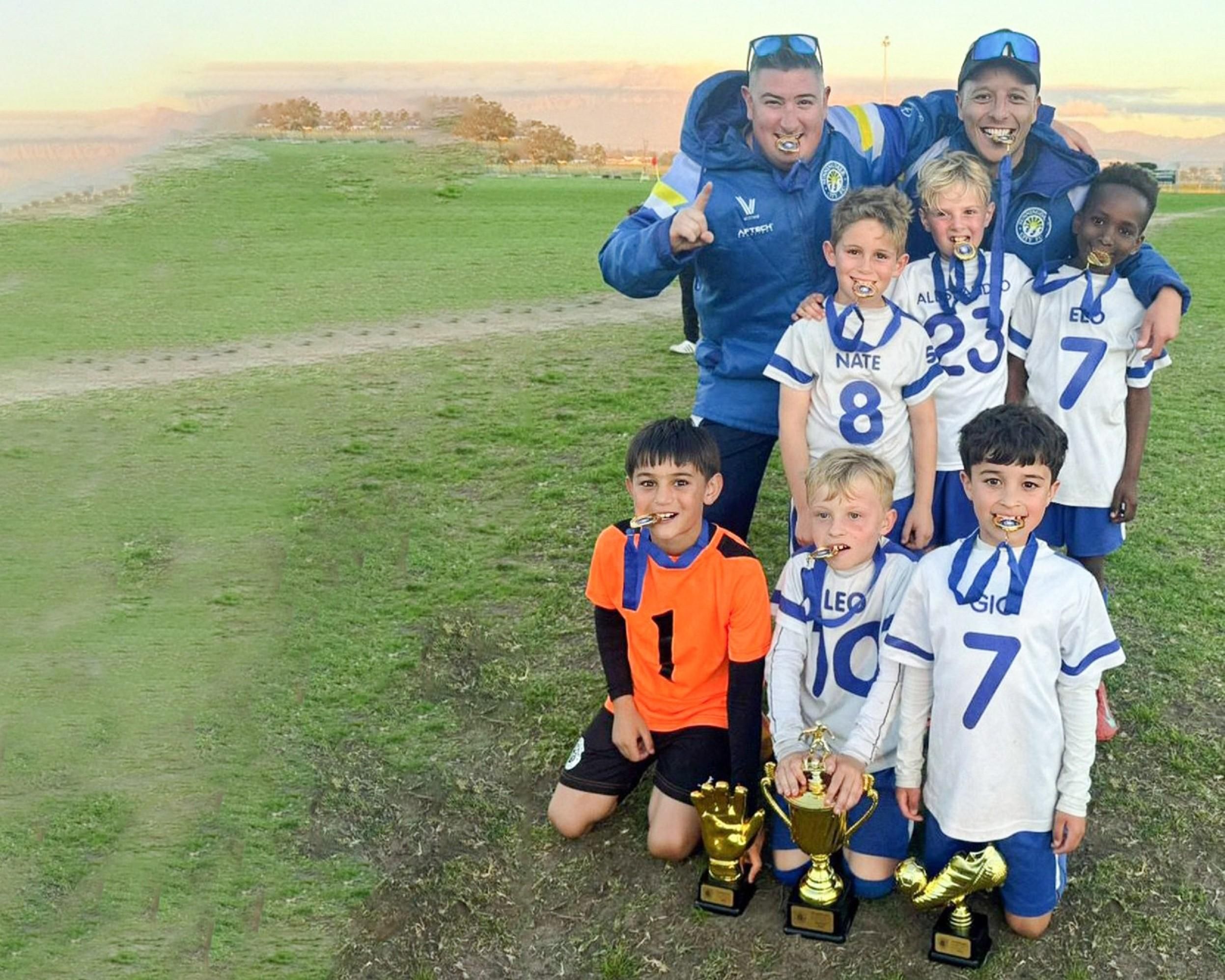 Sunningdale City juniors crowned under-8 champs