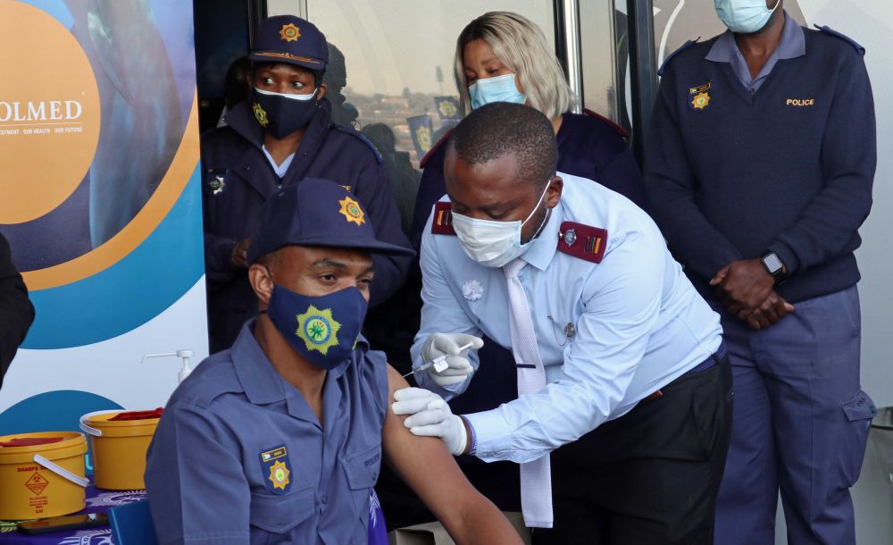 SANDF recording increase in Covid-19 cases as police start getting ...