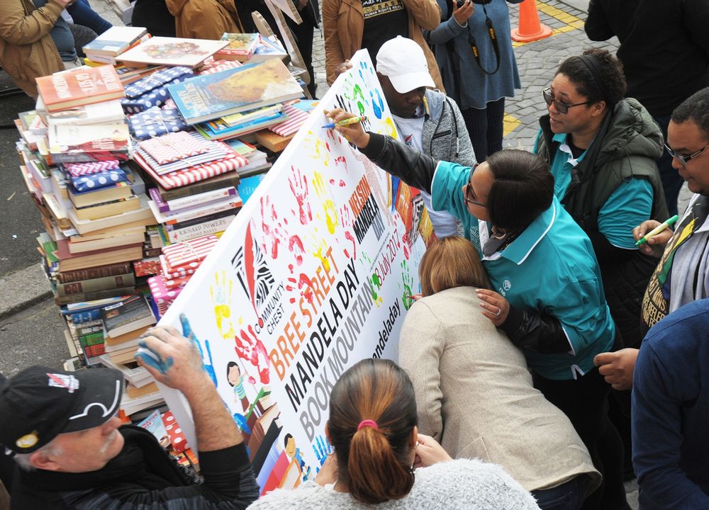 Mountain of books donated starts new chapter for kids