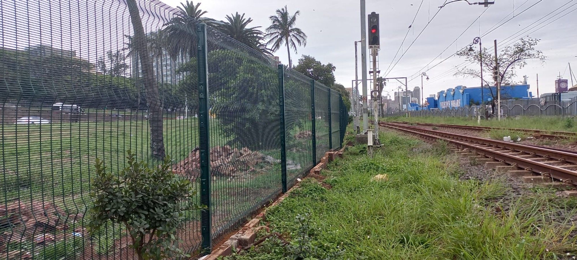 Transnet is installing security fencing at the Durban Port