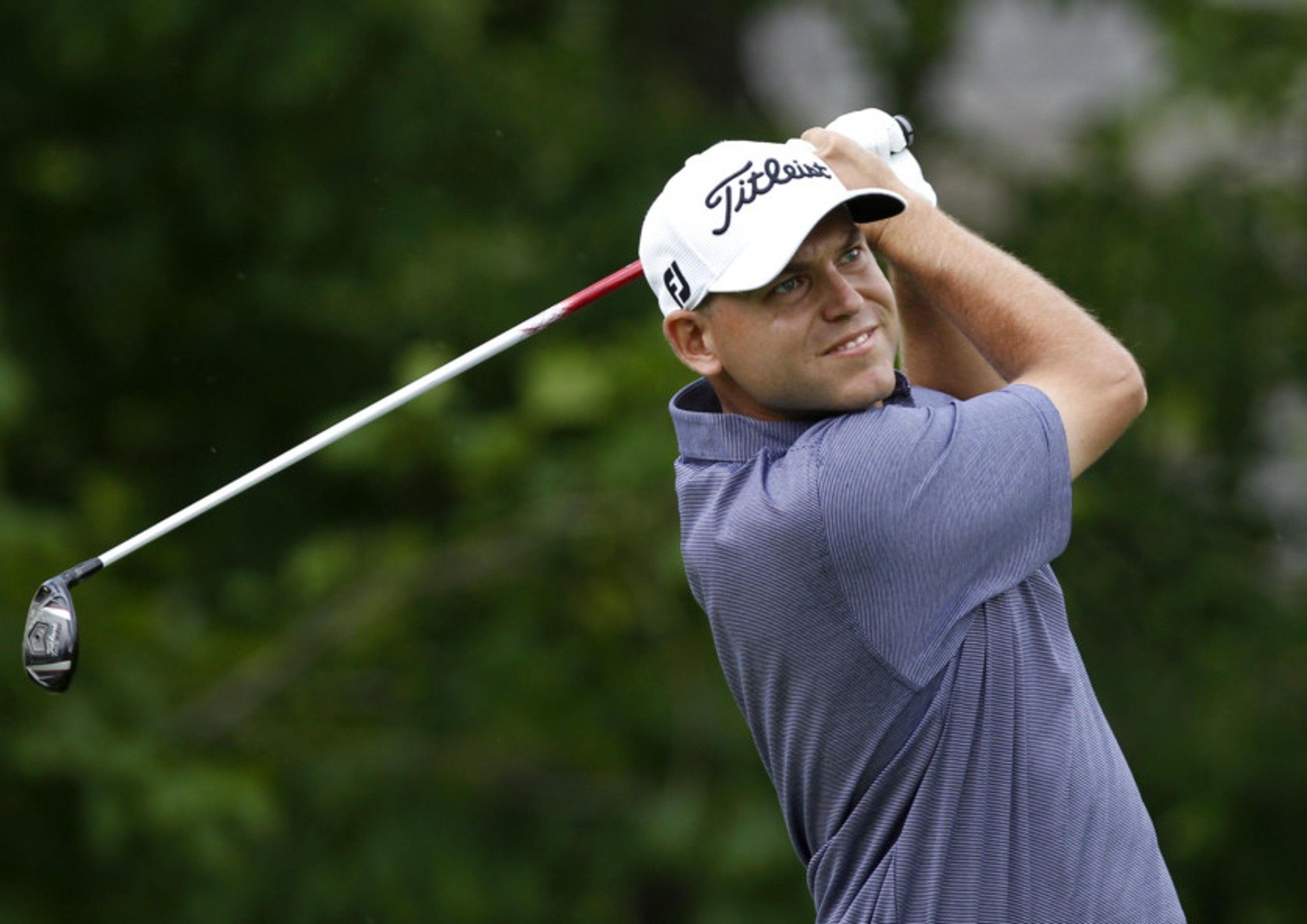 Haas takes Memorial lead