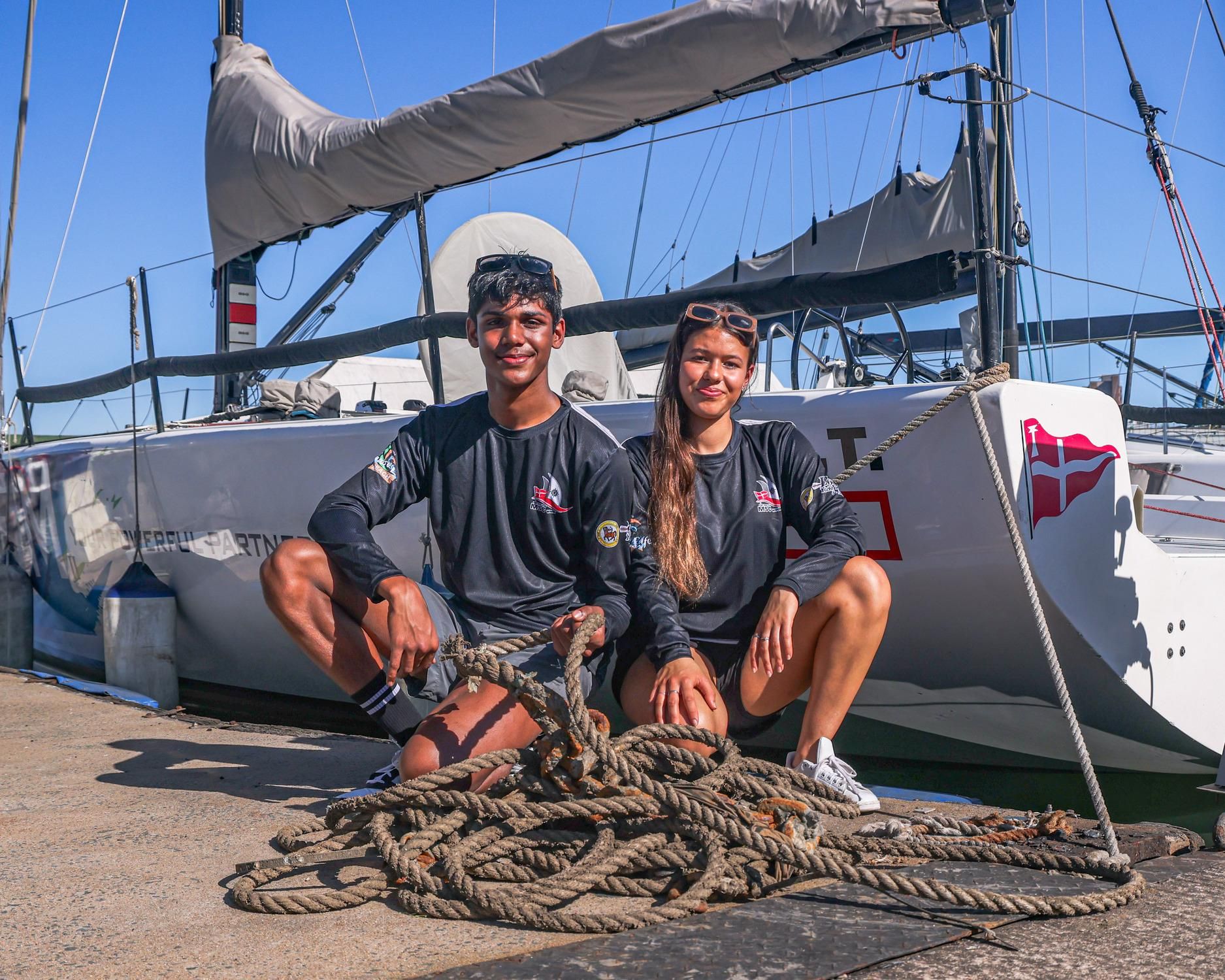 Sailing success: young sailors shine at the MSC Week 2025 off Durban