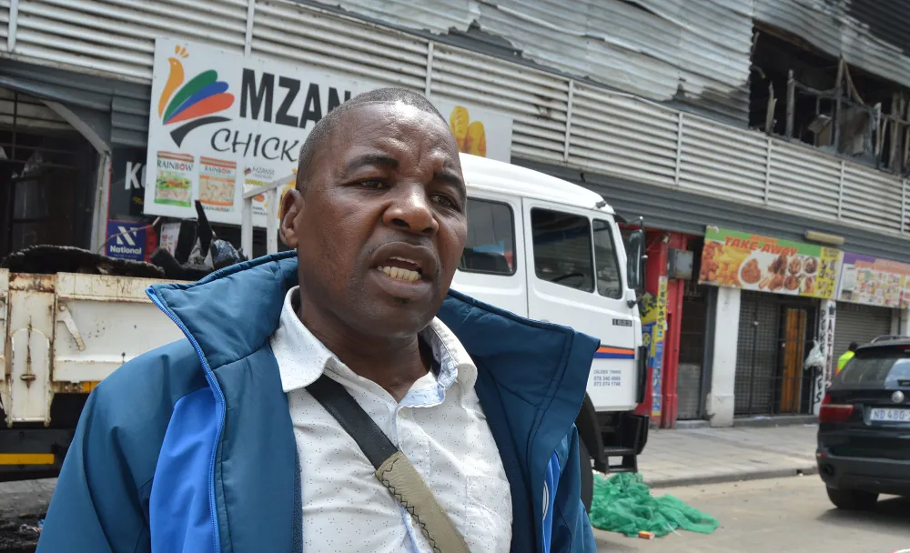 Informal traders hit by fire in Durban city slam council’s silence on ...
