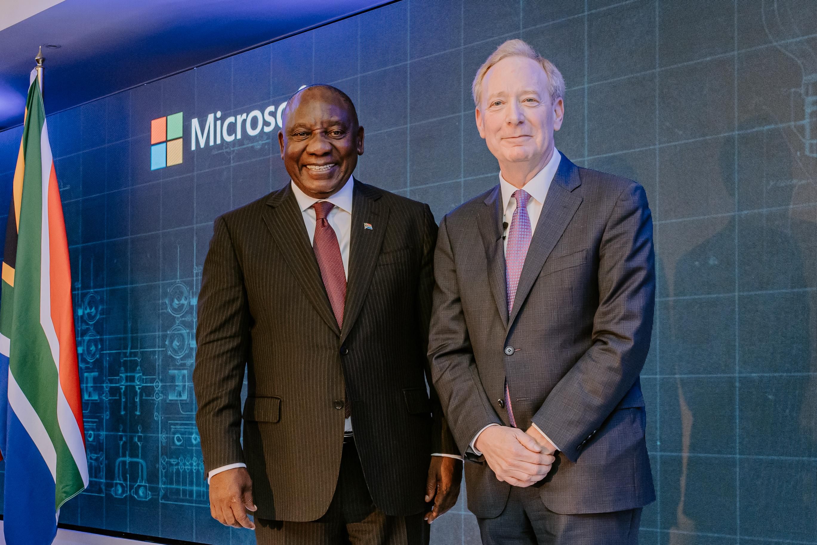 Microsoft pledges R5. 4bn investment in South Africa's AI and data infrastructure