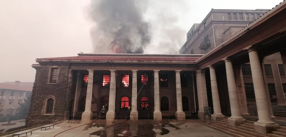 Wild fire destroys historic landmarks