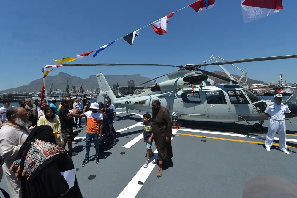 PHOTO ESSAY: Joint navy exercise between SA, Russia and China to ...