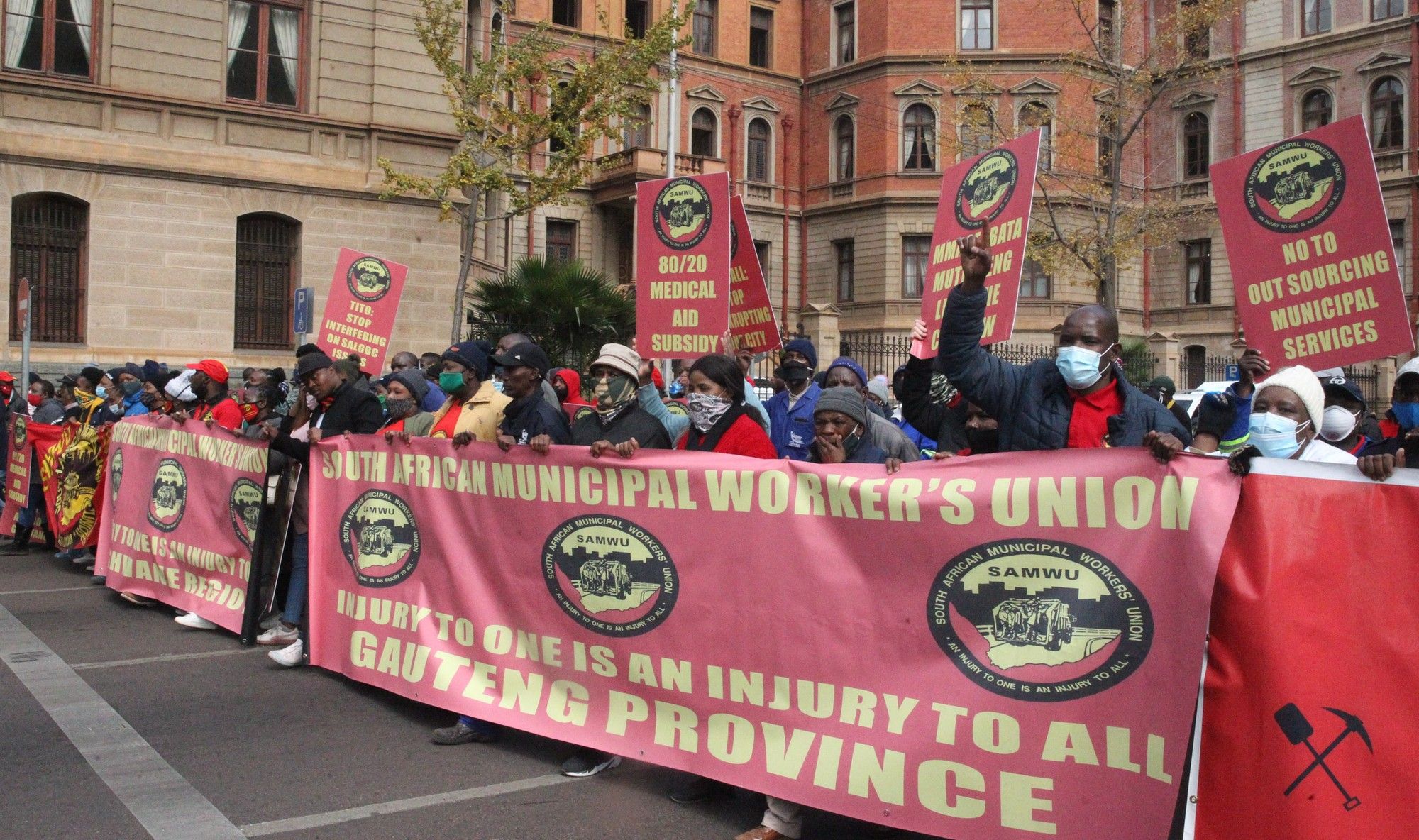 Samwu members to march to Durban City Hall today