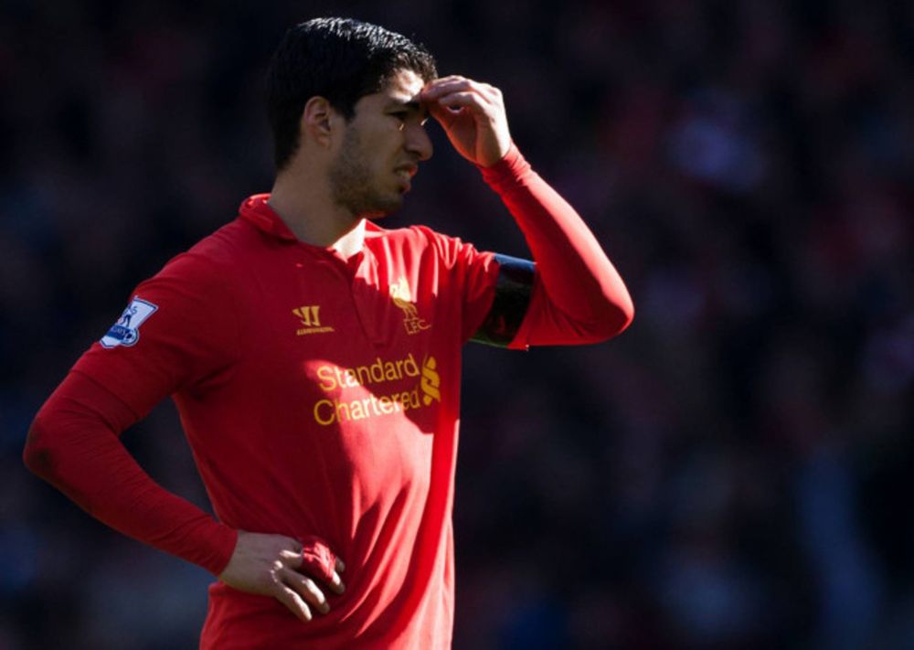 Liverpool fine Suarez