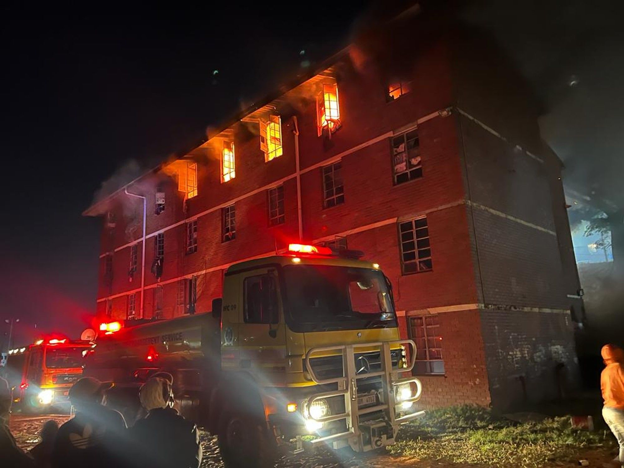 Fire at notorious Glebelands Hostel affects more than 25 people