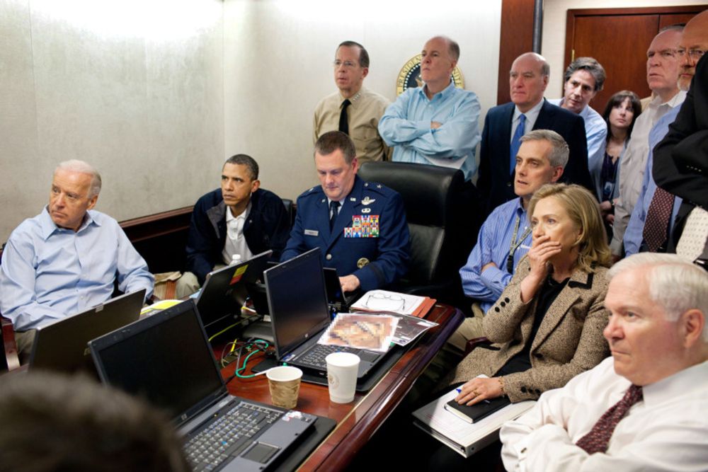 Obama watched raid live