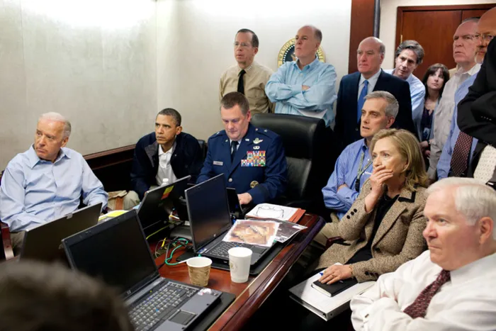 Obama watched raid live