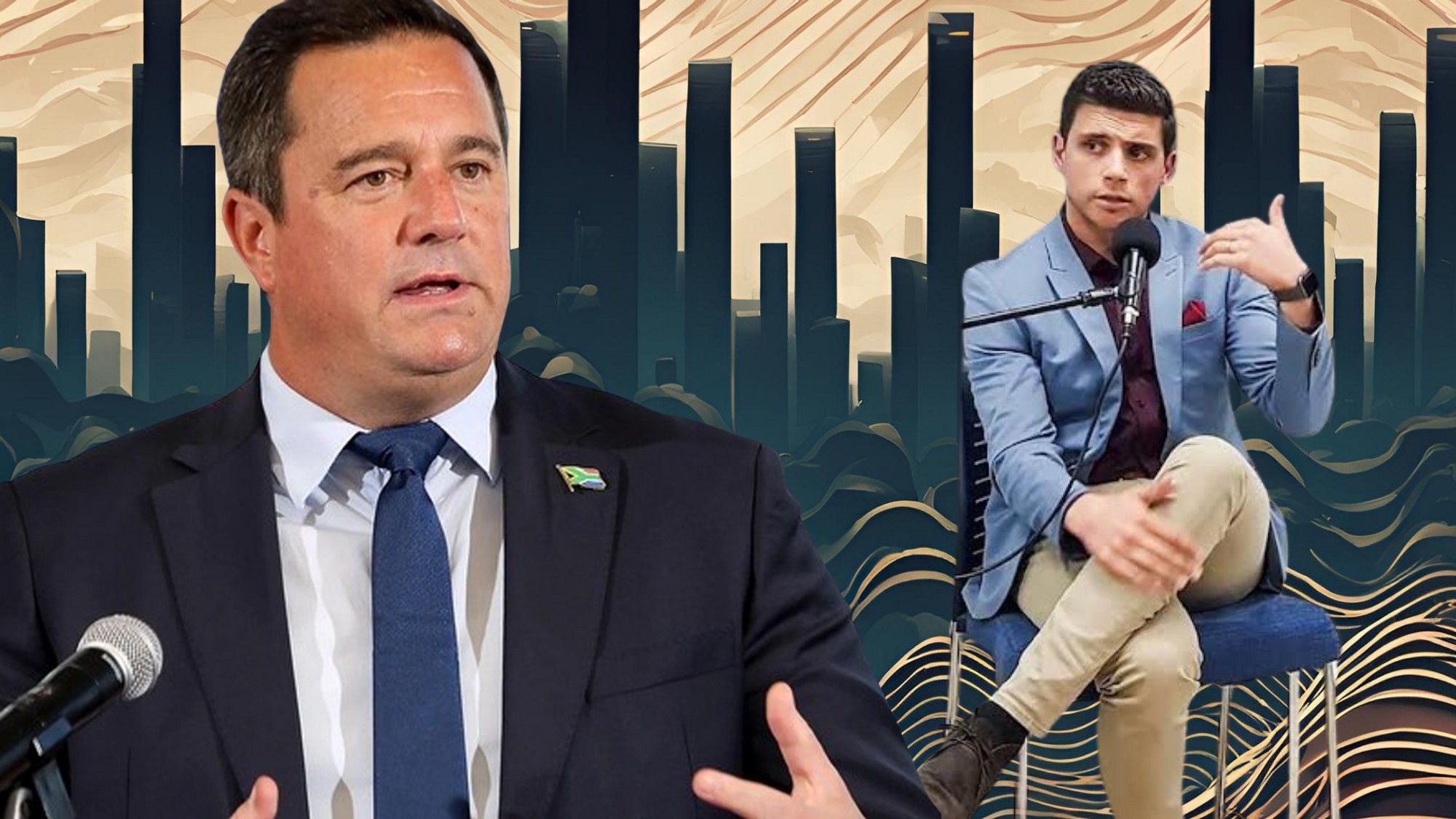 John Steenhuisen and ‘podbro’ Roman Cabanac have a hard row to hoe