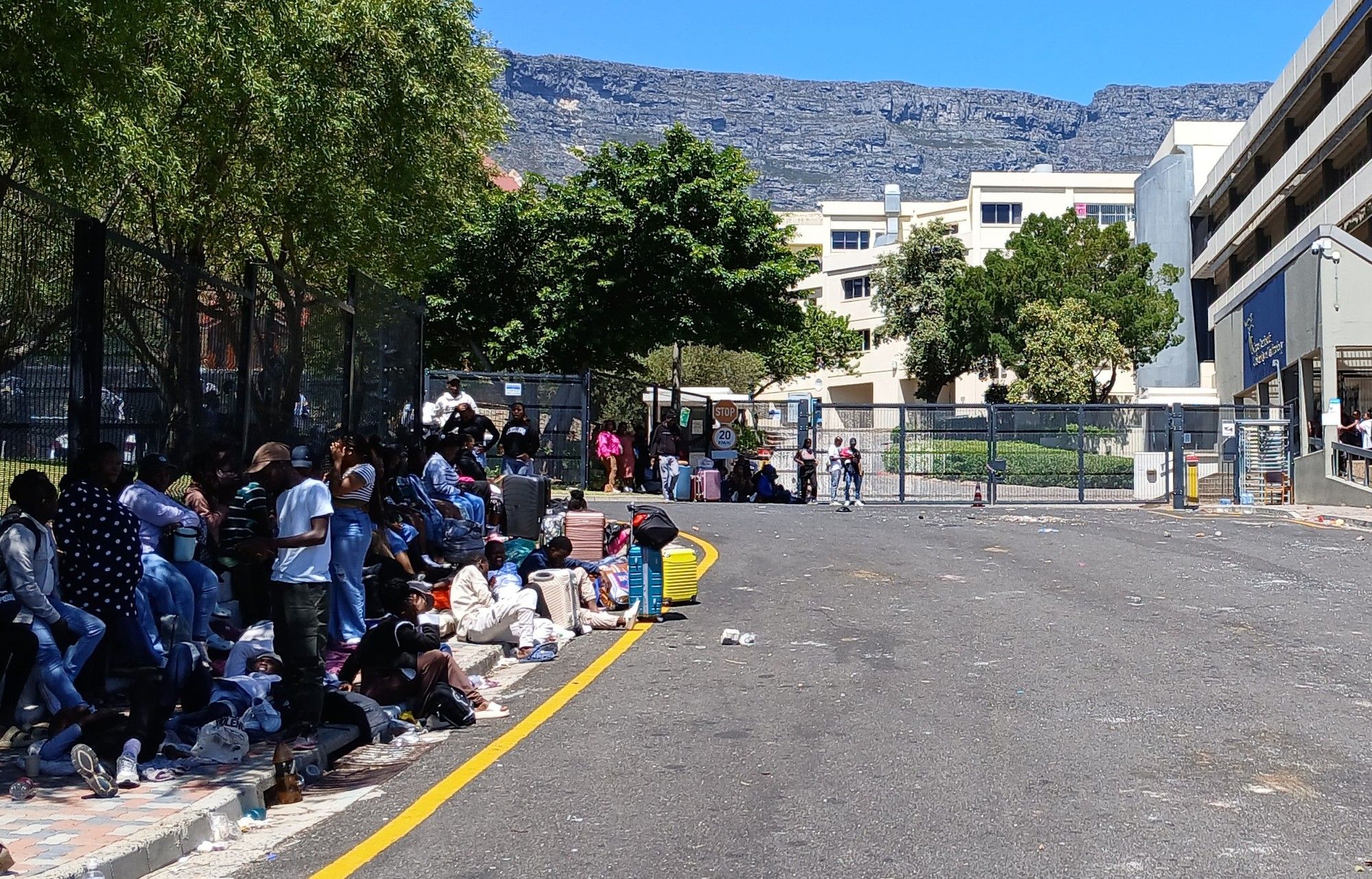 CPUT campus clash over student digs