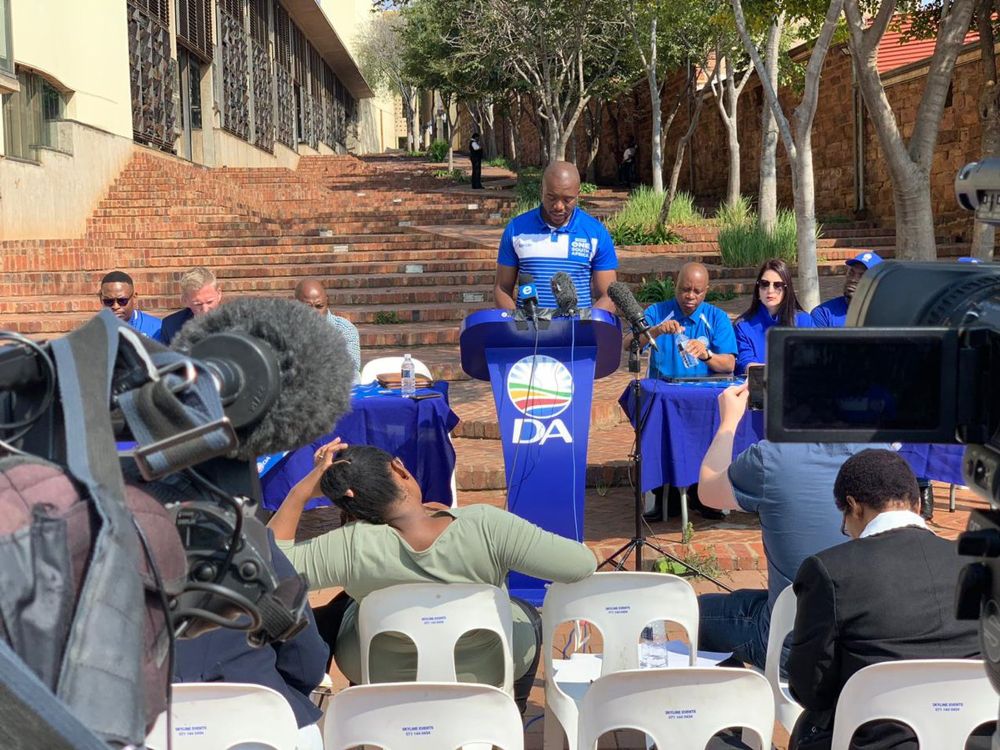 Maimane calls for intervention in 'ANC-orchestrated anarchy'
