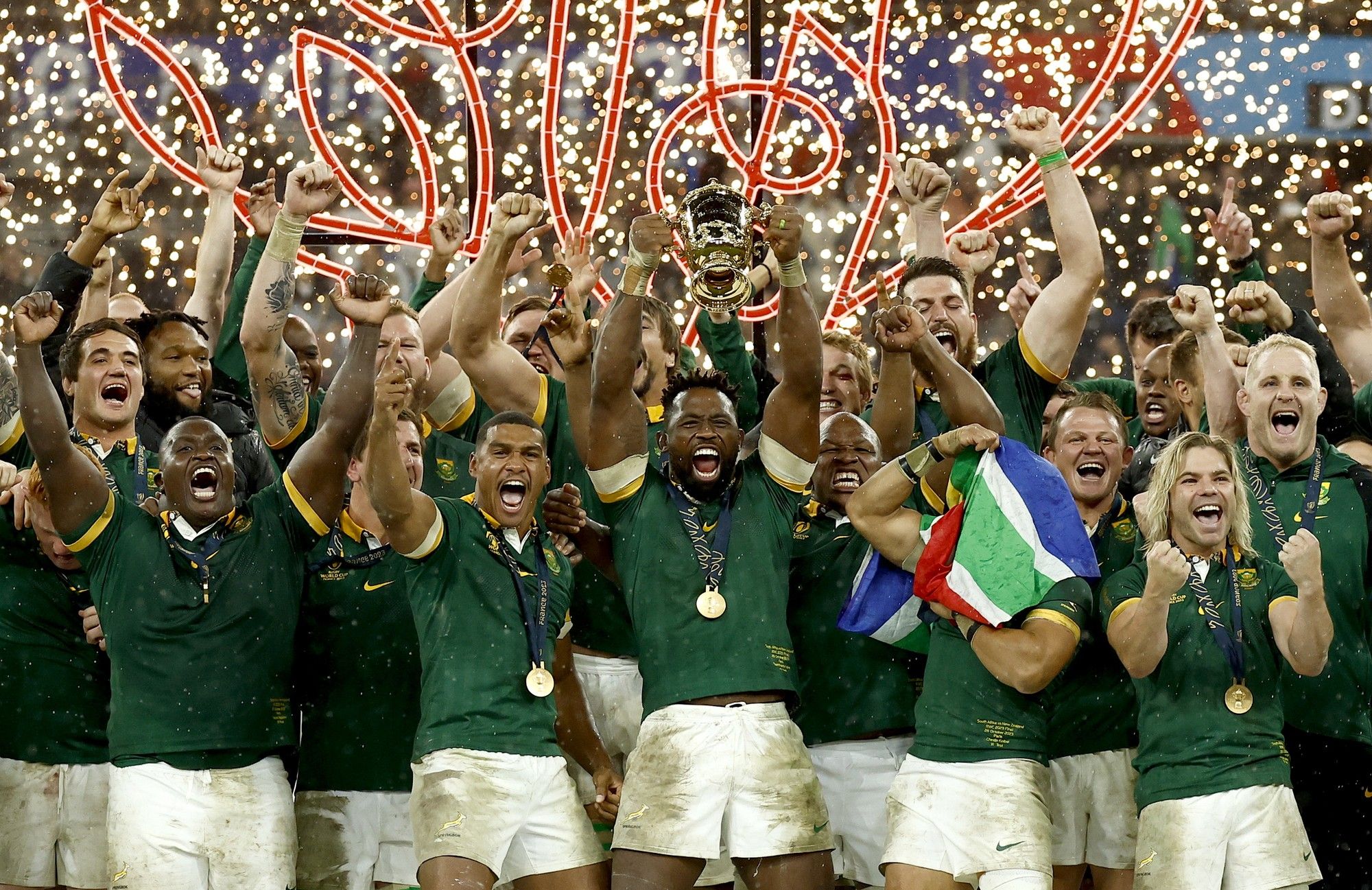Hearts of gold: Springboks claimed the World Cup through sheer ...
