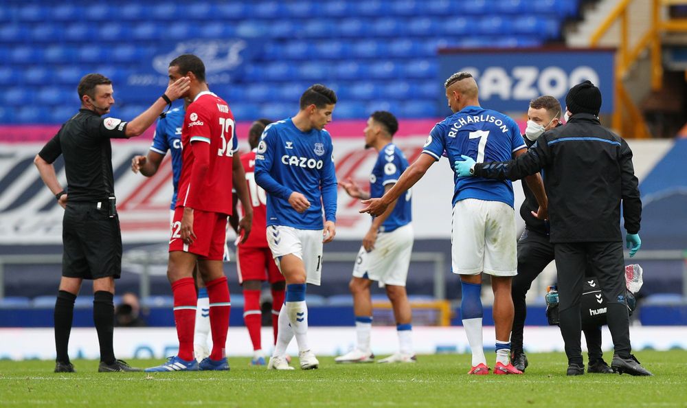 Richarlison, Jordan Pickford apologise to Liverpool duo after heavy tackles