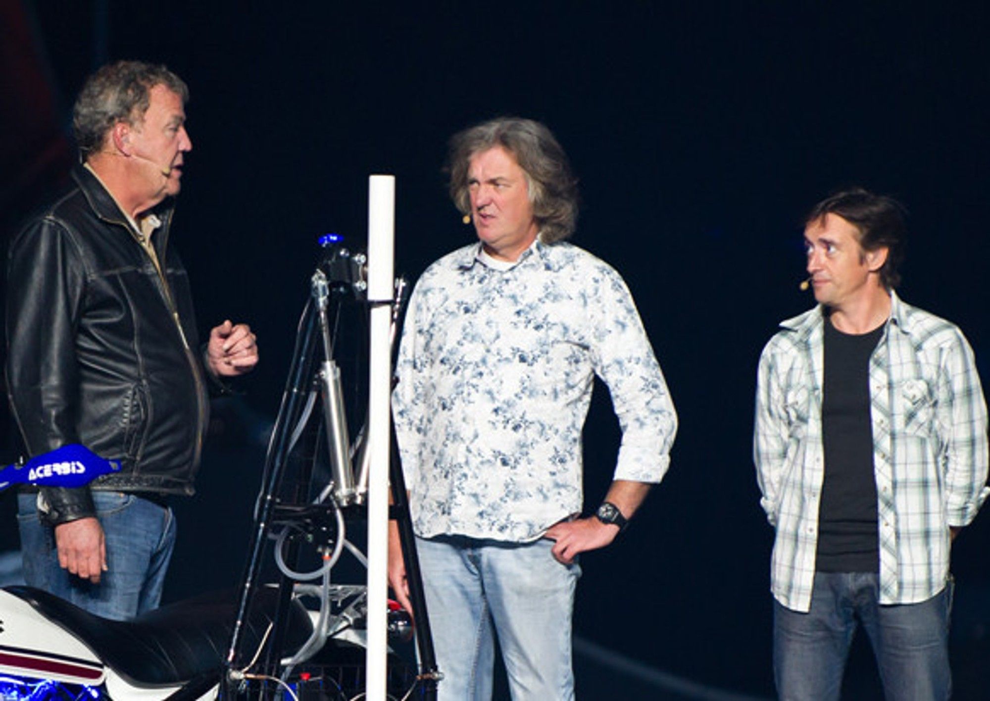 Old Top Gear trio in mystery meeting