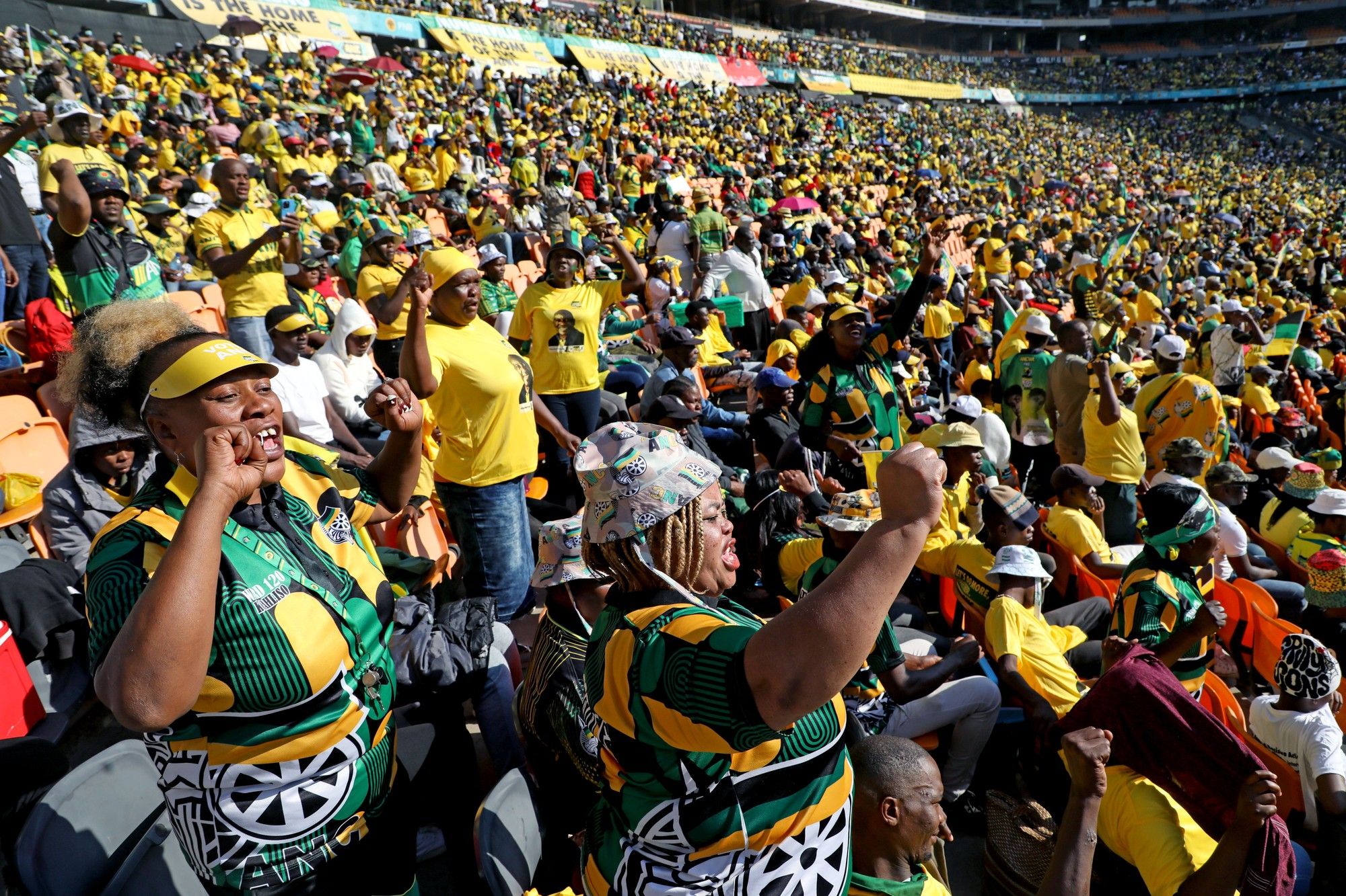 ANC rally at FNB stadium filled with ‘bought supporters’