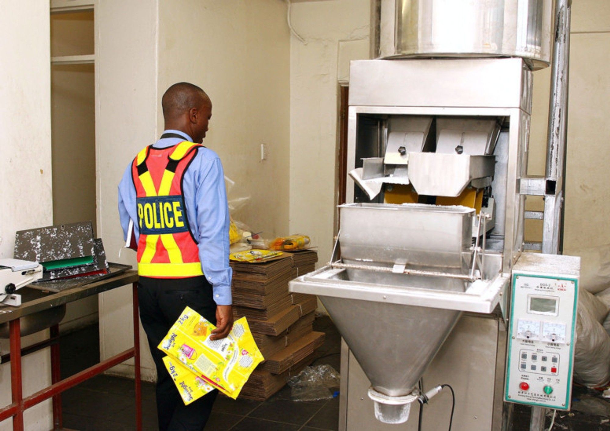 Cops pull plug on fake soap powder