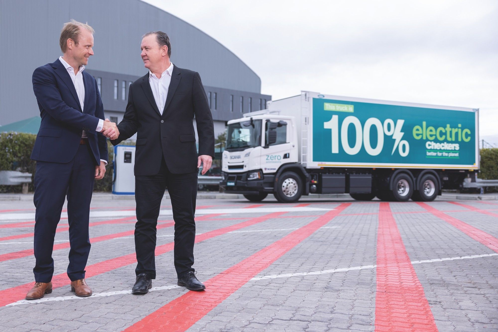 The Shoprite Group pilot its first electric truck with ‘glow in the ...