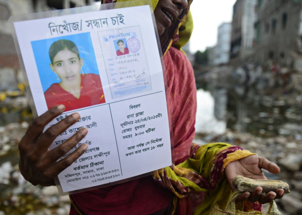 Factory collapse: 165 still unidentified