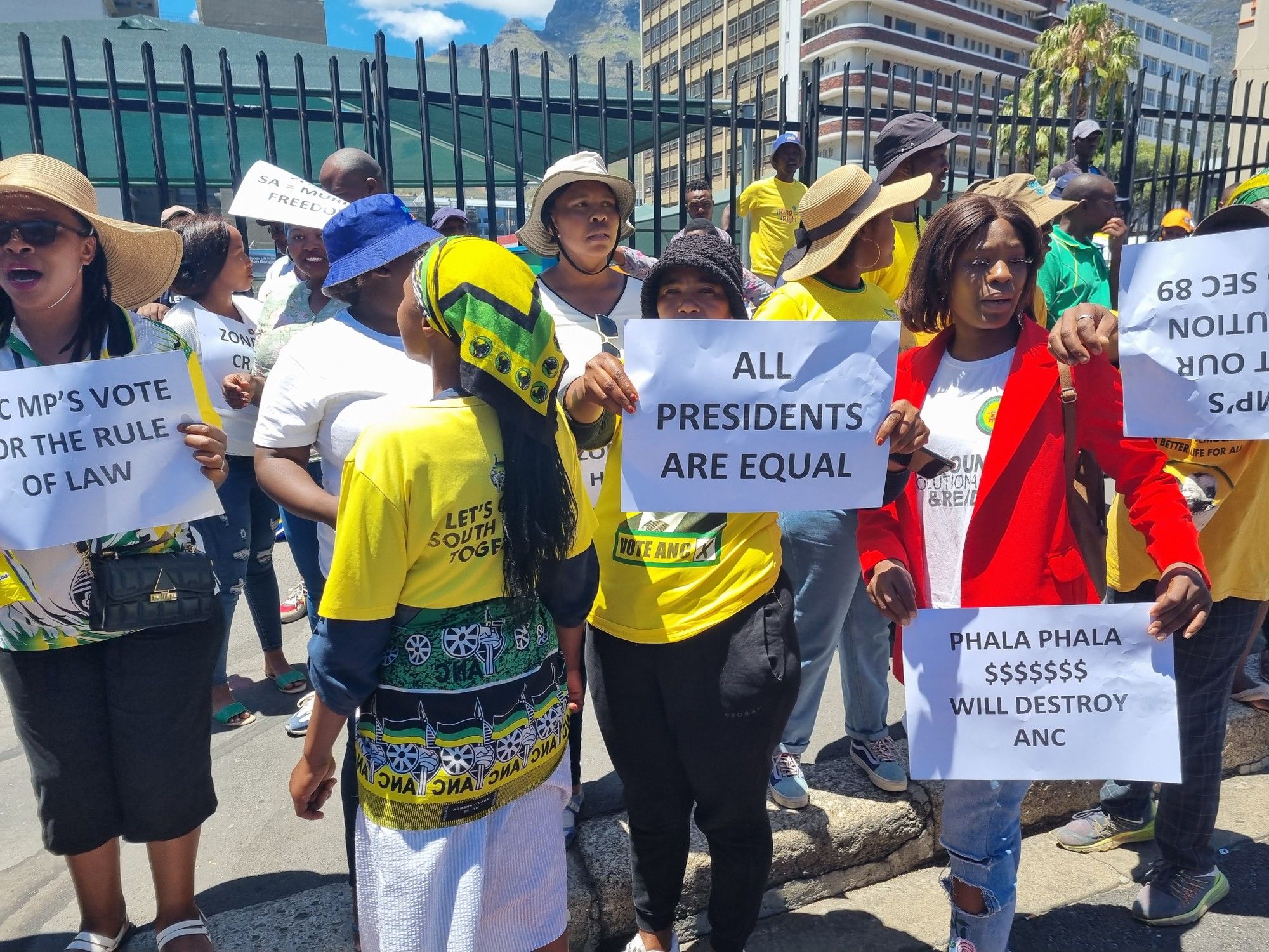 ANC leadership trying to put out factionalism flares up from top to ...