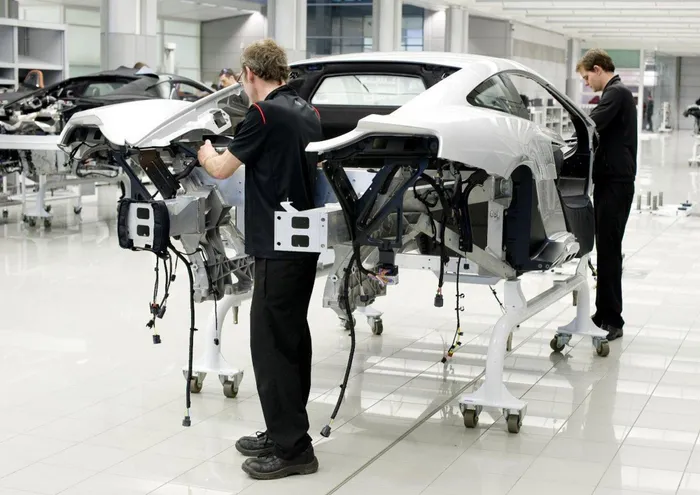 McLaren MP4-12C in production