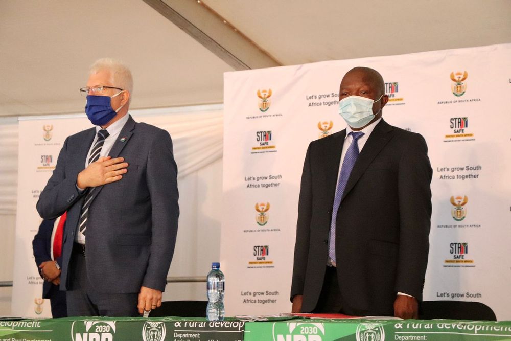 PICS: Covie land handover will help secure livelihoods and dignity ...