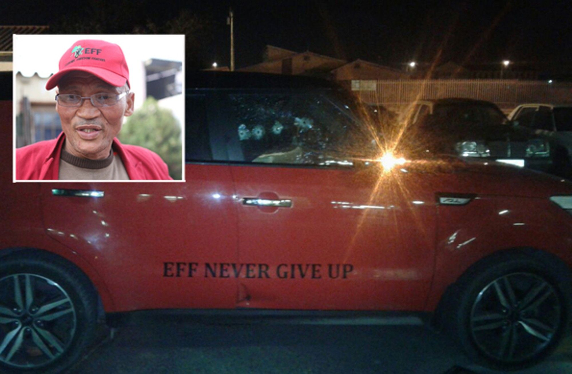 Gang hit on EFF commander