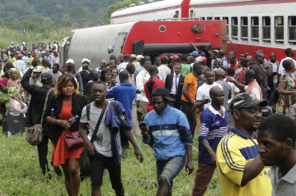 PICS: 75 dead in Cameroon rail crash