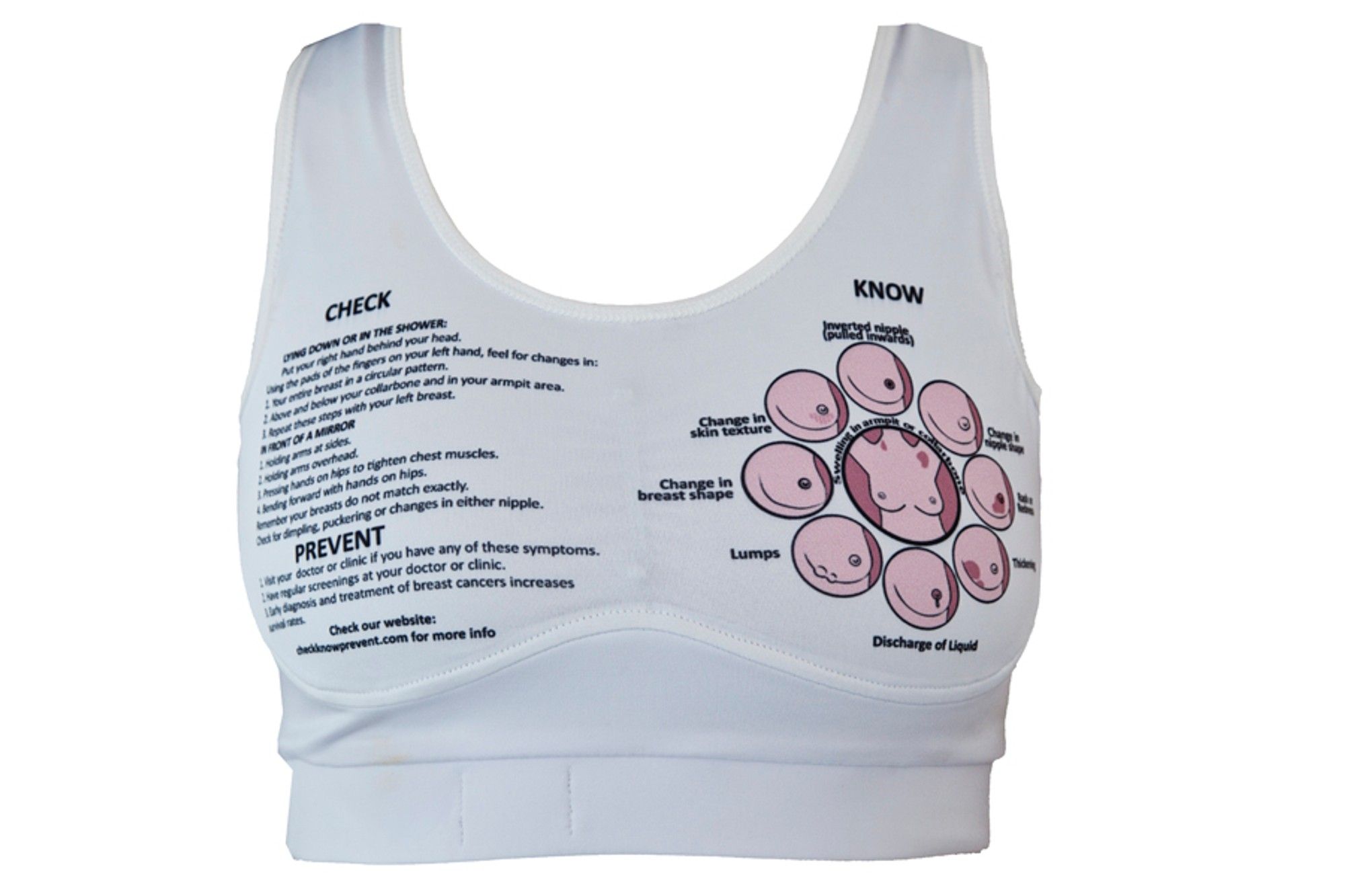SA-made sports bra which promotes early breast cancer detection launched