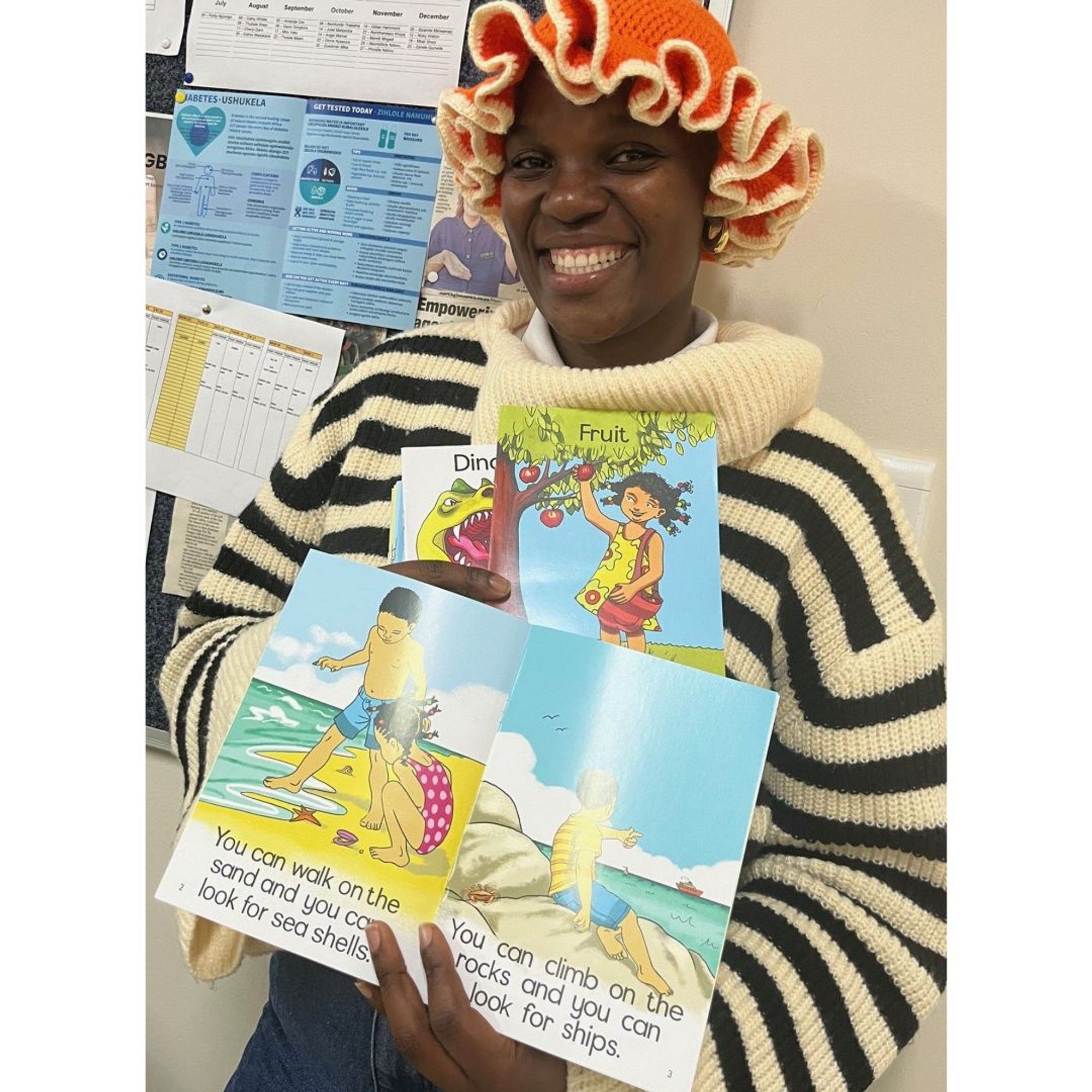 Dudu Dladla boosts literacy at Amaoti 3 Secondary with RITE’s reader ...