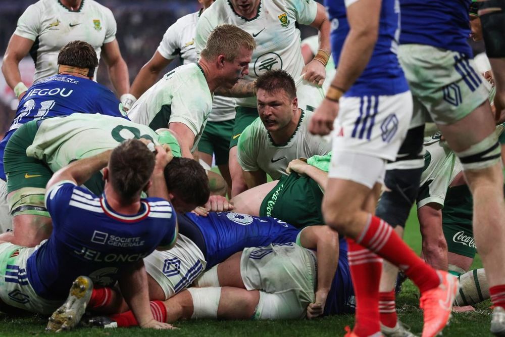 André the hybrid steps up as Springboks outmuscle France in World Cup ...