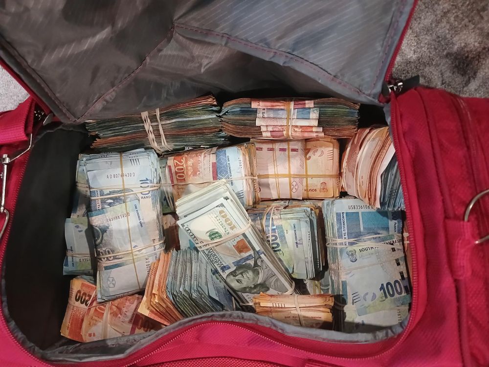 Foreign national arrested in Parklands with over R1 million in cash and ...