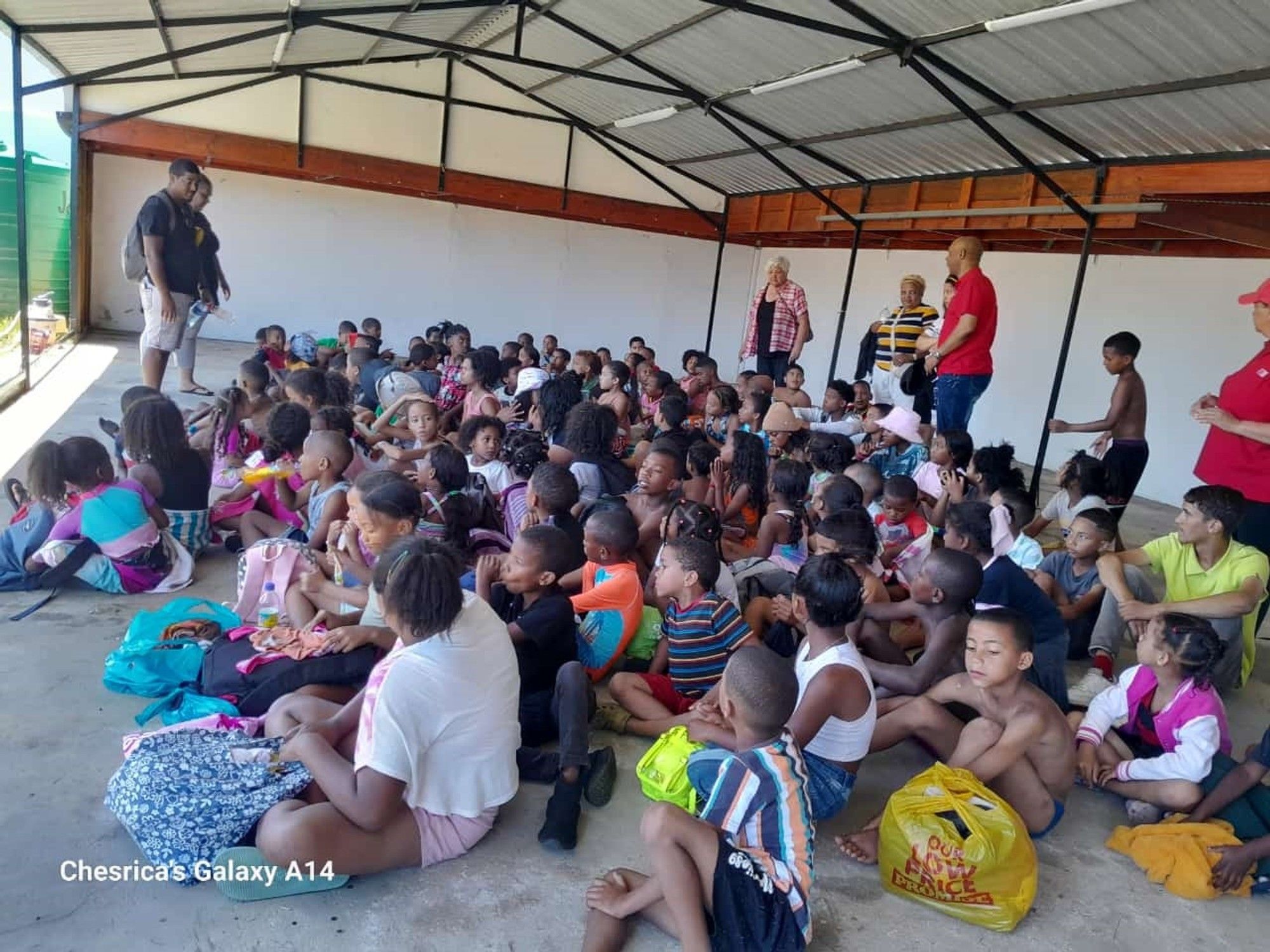 Feeding Parkwood children