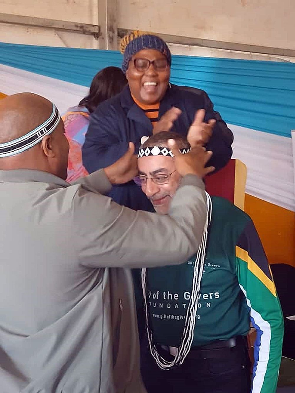 Crowning moment: Sooliman is adopted by AmaXhosa Royal House