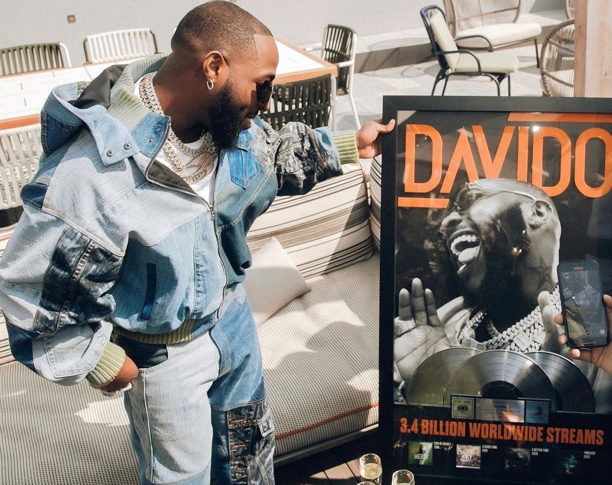 LOOK: Davido extends multimillion dollar deal with Sony Music amid a ...