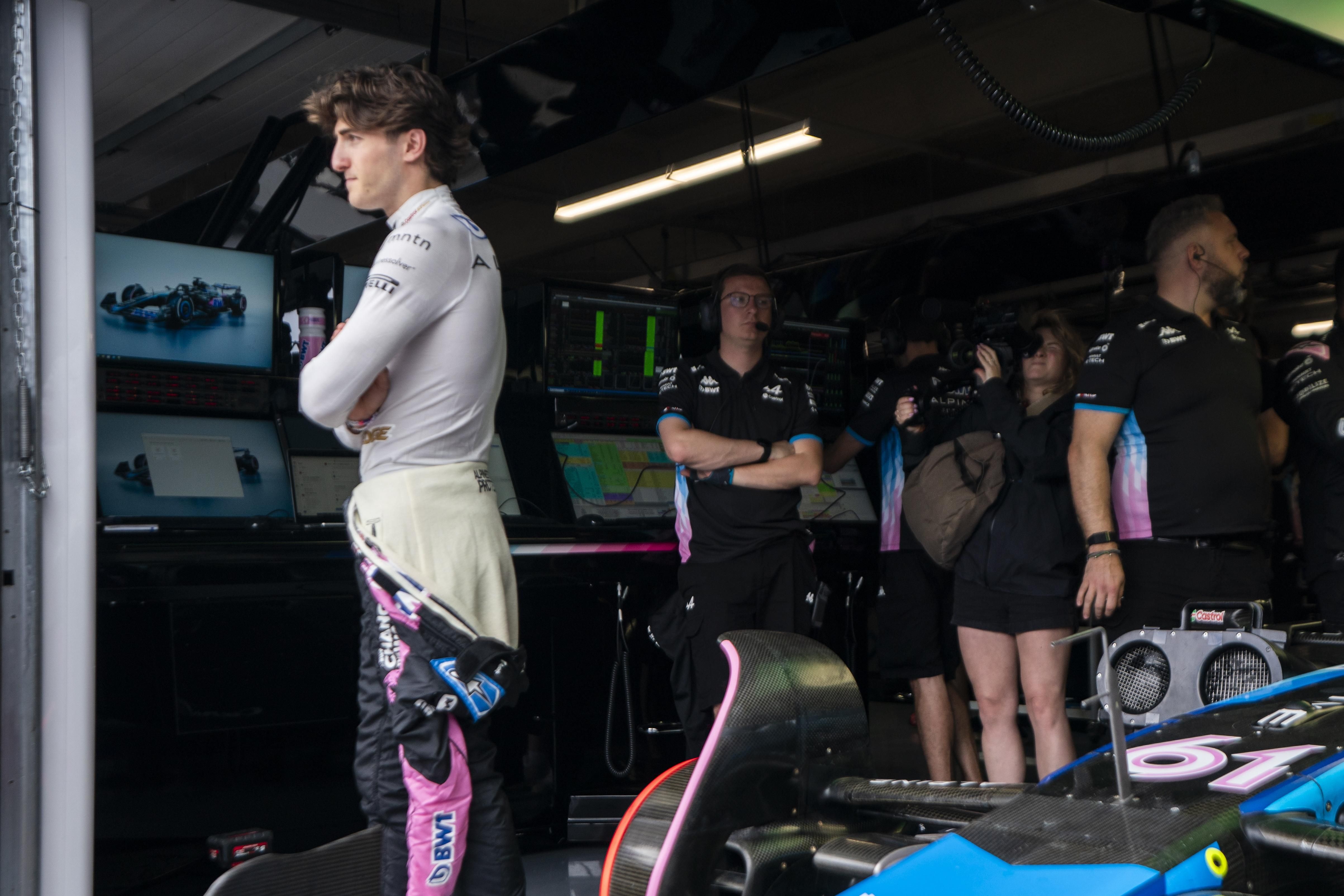 Alpine’s Jack Doohan wobbles away from high speed crash at Suzuka