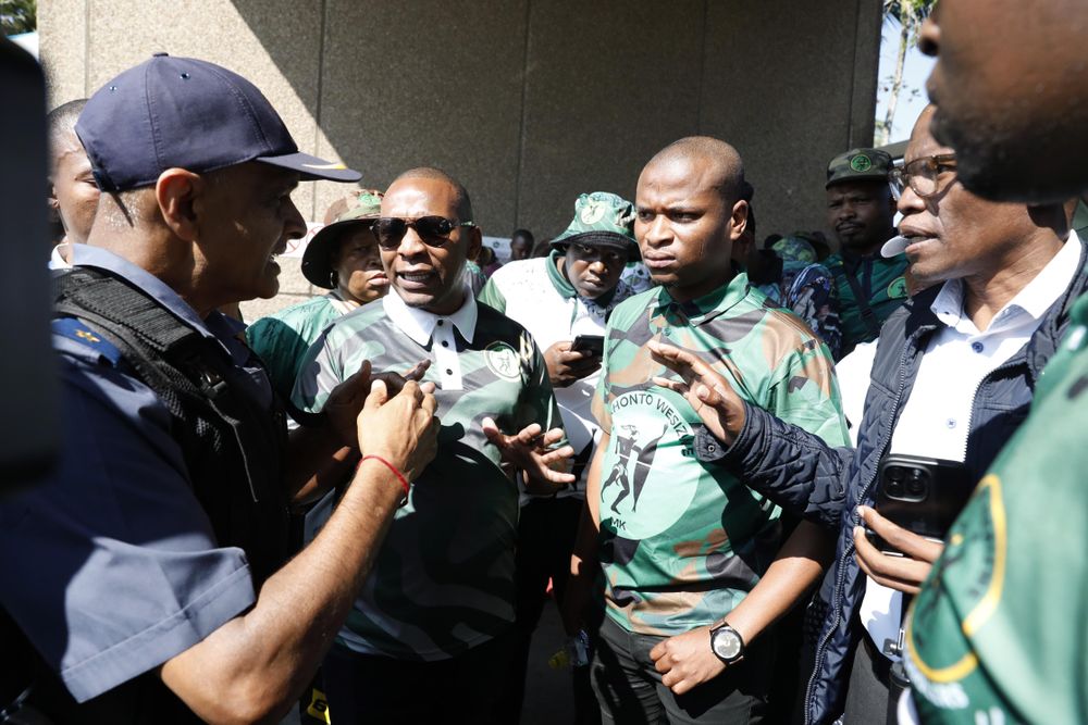 MK Party holds protest at Inkosi Albert Luthuli hospital