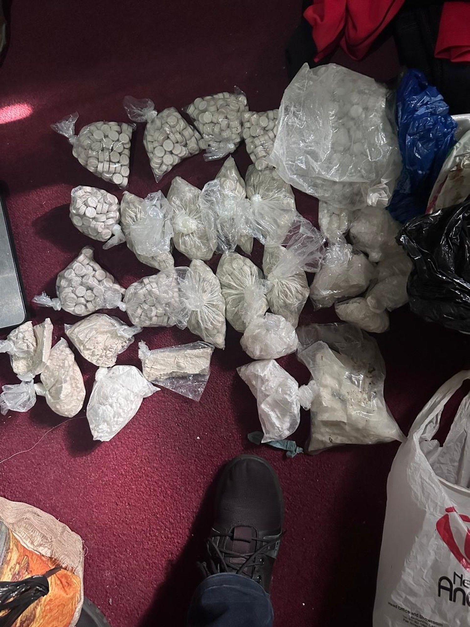 PICS: 4,000 Mandrax tablets seized from two Nigerian men