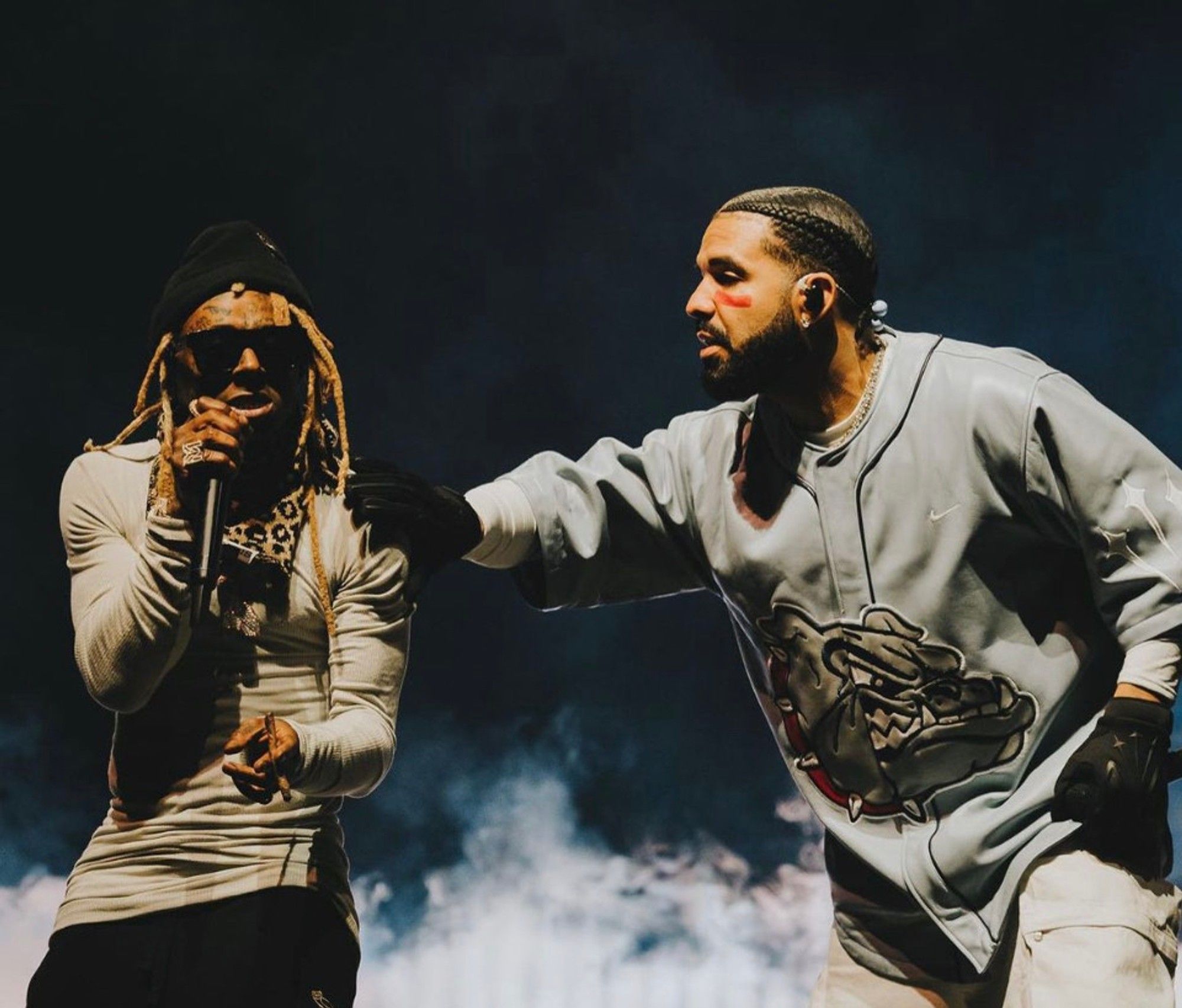 LOOK: Drake pays homage to idol and mentor Lil Wayne after Dreamville ...