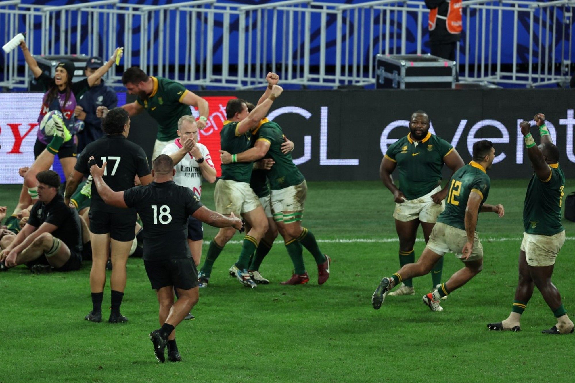 Record-breaking Rugby World Cup final referee Wayne Barnes announces ...