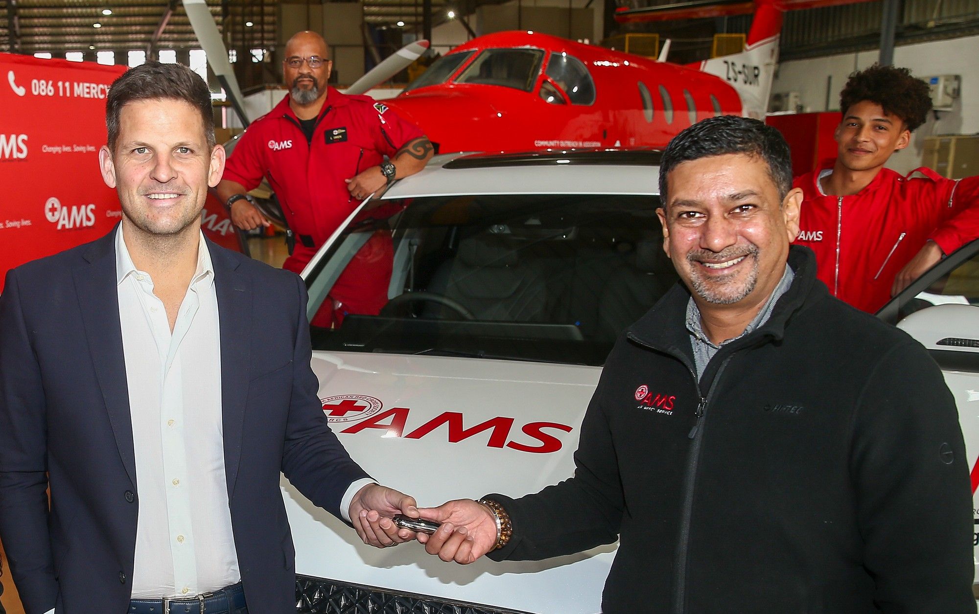Chery SA sponsor AMS with a new branded vehicle