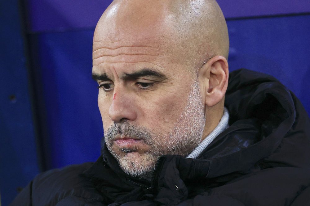 WATCH: Self-harming Pep Guardiola scratching for answers amid Man City ...