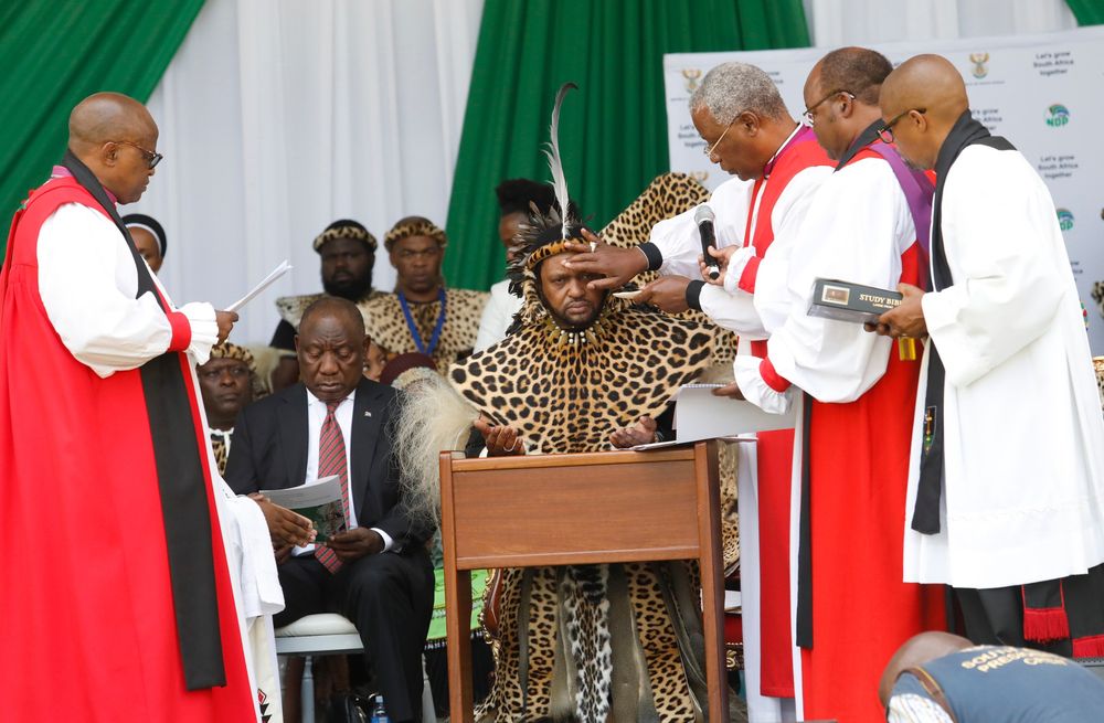 Shembe church to paint Zulu king’s palace white when it takes annual ...