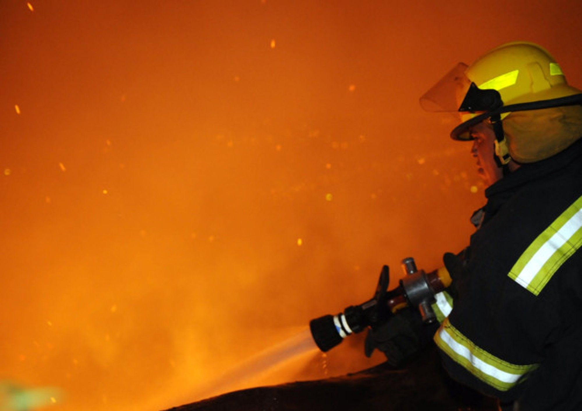 Checkers fire put out